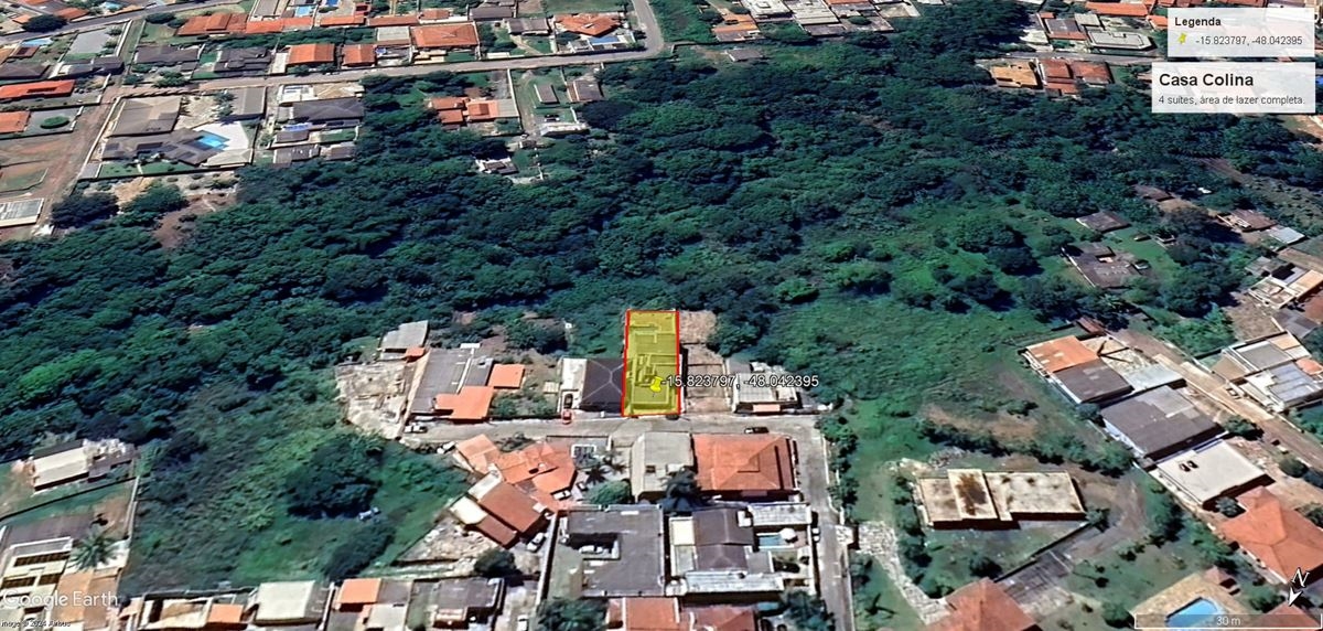 Casa Condominio para aluguel com 4 quartos em Colonia Agricola Samambaia, Vicente Pires - R$ 7. ...