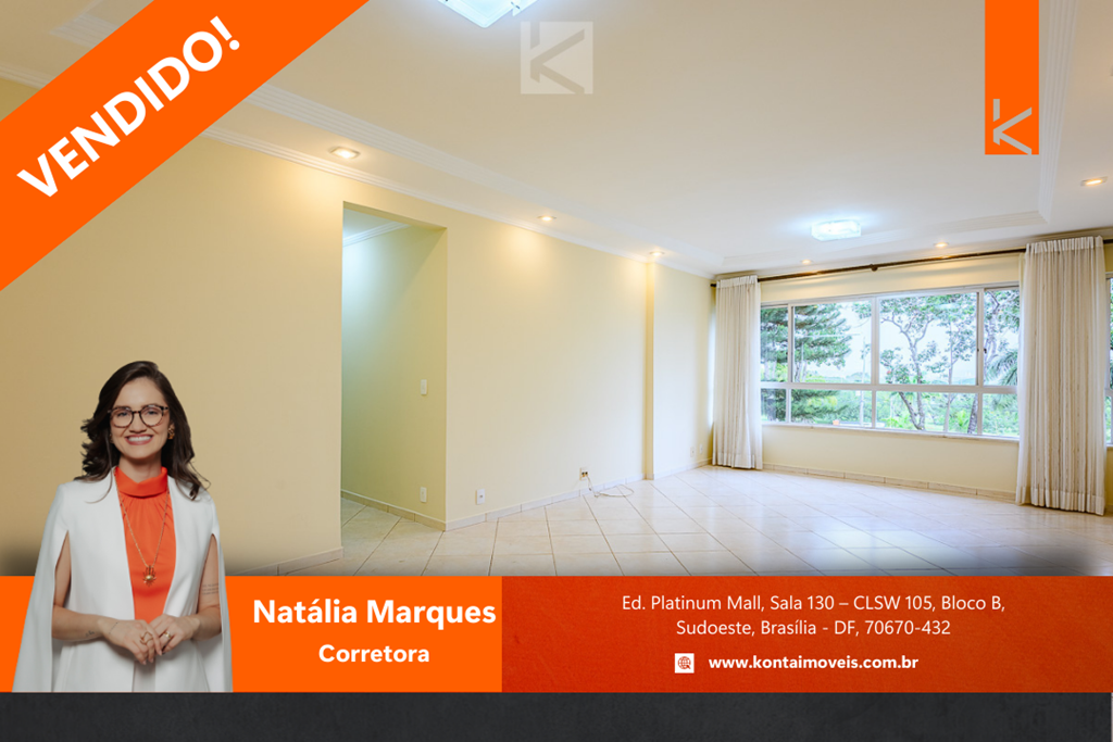 Apartamento à venda com 3 quartos na Octogonal, Brasília - R$ 1.145.000 ...
