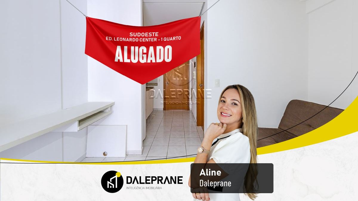 Kitnet para aluguel com 1 quarto no Sudoeste, Brasília - R$ 1.650,00 ...